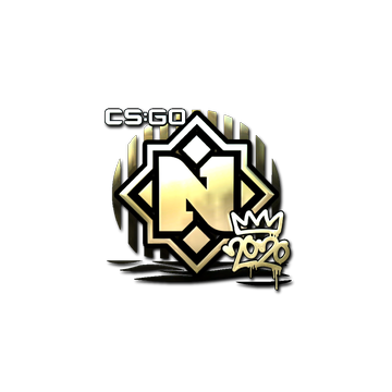 Steam Community Market :: Listings for Sticker | Nemiga (Gold) | 2020 RMR