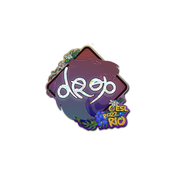 Steam Community Market :: Listings for Sticker | drop (Glitter) | Rio 2022