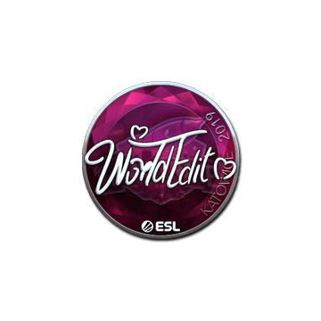 Steam Community Market :: Listings for Sticker | WorldEdit (Foil ...