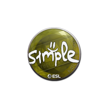 Steam Community Market :: Listings for Sticker | s1mple | Katowice 2019