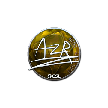 Steam Community Market :: Listings for Sticker | AZR (Foil) | Katowice 2019