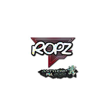 ตลาดชุมชน Steam :: รายการสำหรับ Sticker | ropz (Glitter) | Antwerp 2022