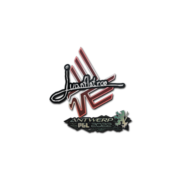 Steam Community Market :: Listings for Sticker | juanflatroo | Antwerp 2022