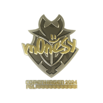 Steam Community Market :: Listings for Sticker | m0NESY (Gold ...