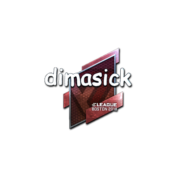 Steam Community Market :: Listings for Sticker | dimasick (Foil ...