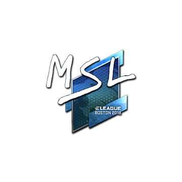 Steam Community Market :: Listings for Sticker | MSL (Foil) | Boston 2018