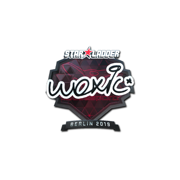 Steam Community Market :: Listings for Sticker | woxic (Foil) | Berlin 2019