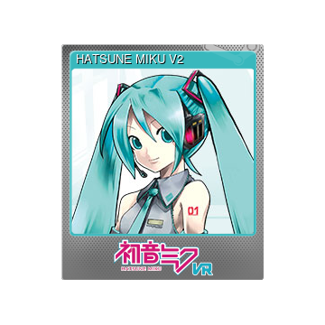 Steam Community Market :: Listings for 707300-HATSUNE MIKU V2 (Foil)