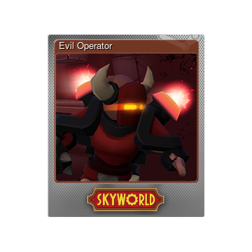 Steam Community Market :: Listings for 342190-Evil Operator (Foil)