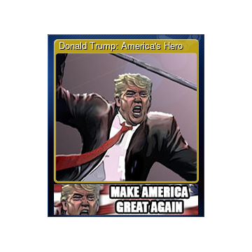Steam Community Market :: Listings for 515040-Donald Trump: America's Hero