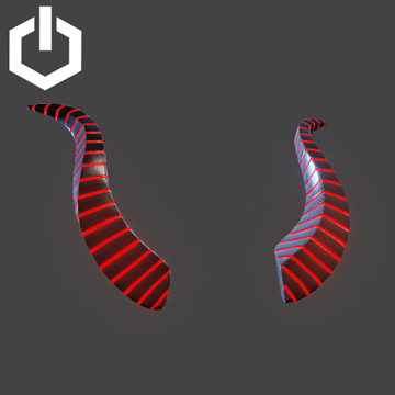 Steam Community Market :: Listings for Cyber Rave | Horns | Black