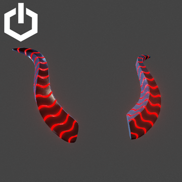 Steam Community Market :: Listings for Cyber Rave | Horns | Wavy Black