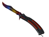 Butterfly Knife | Marble Fade (Factory New) - Counter-Strike 2 - Skinport
