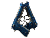 Dual Berettas | Cobalt Quartz (Factory New) - Counter-Strike 2 - Skinport