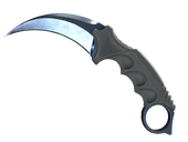 Karambit | Blue Steel (Well-Worn) - Counter-Strike 2 - Skinport